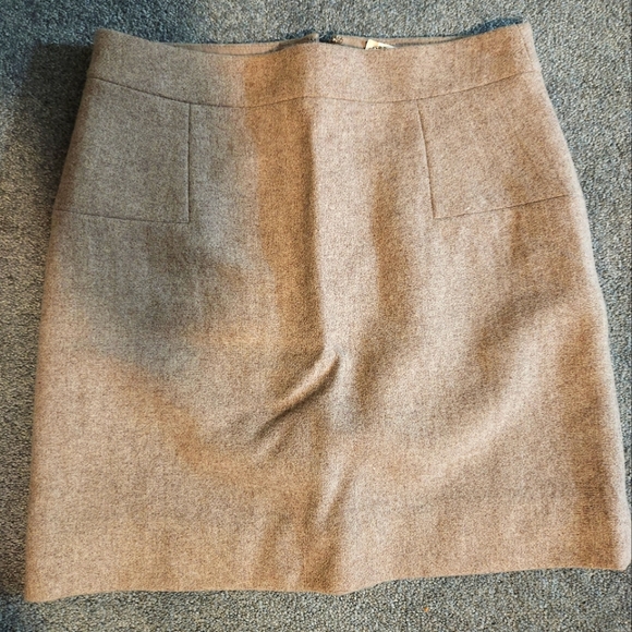 J Crew Wool Skirt